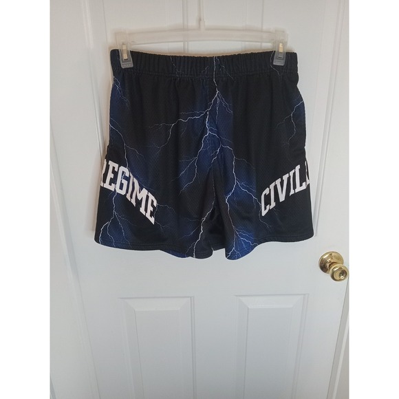 Civil Regime | Shorts | Civil Regime Heavy Mesh Shorts Mens Medium Blue ...